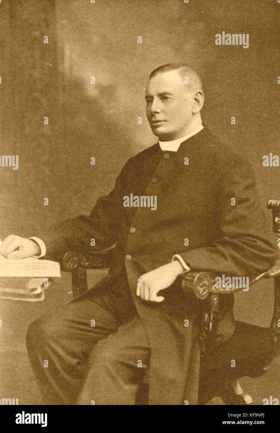 Father O'Connell PP Carlton c1900 Stock Photo - Alamy