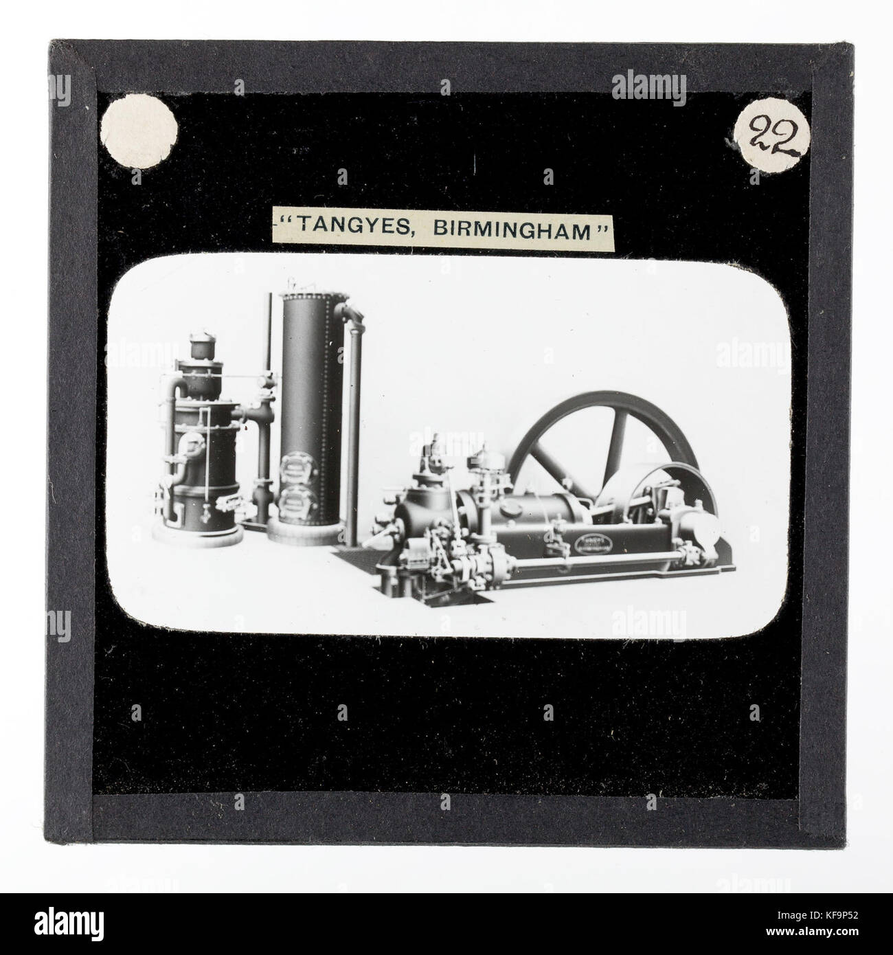 Lantern Slide Tangyes Ltd, Gas Engine & Suction Gas Producer, circa ...
