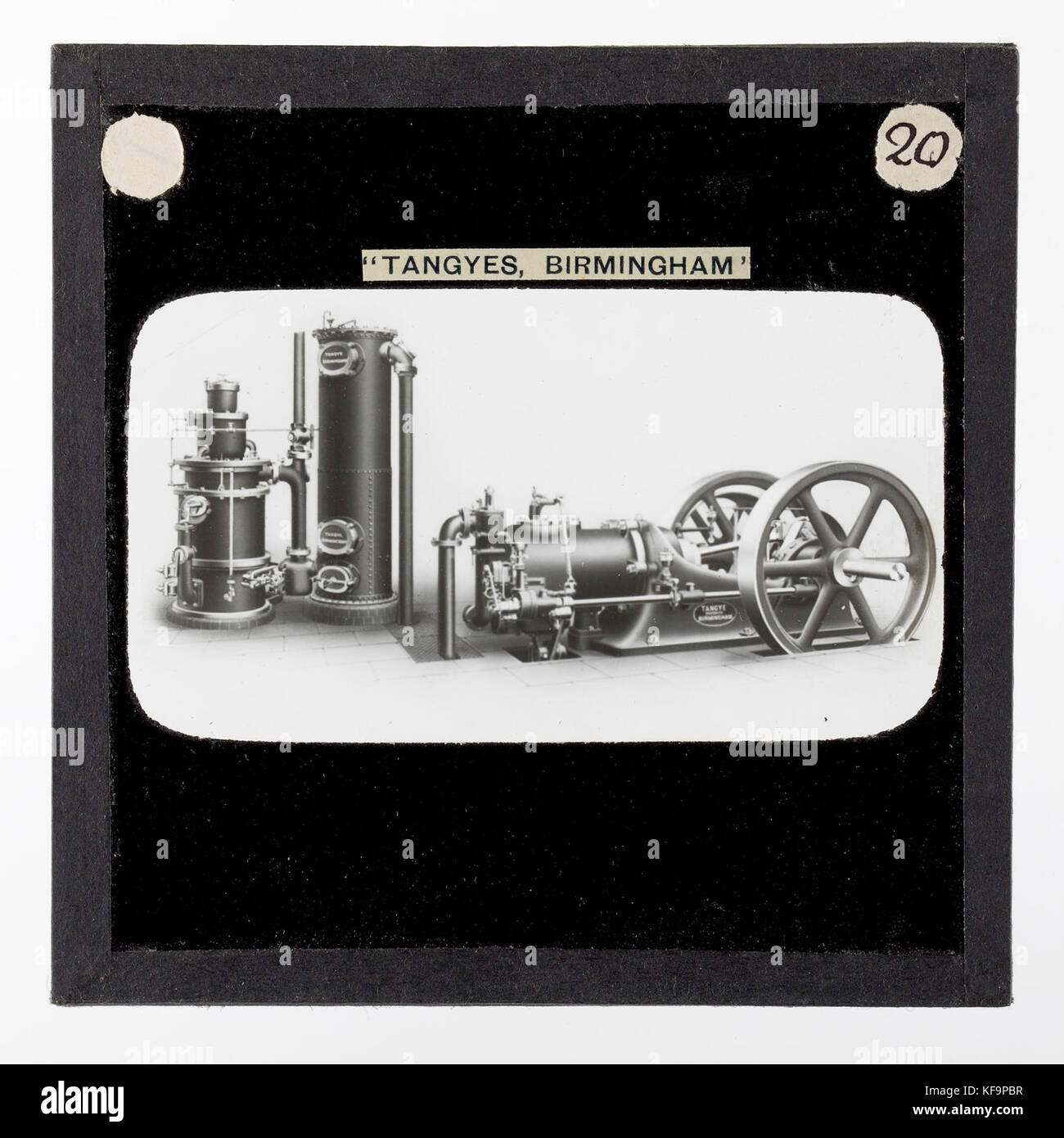 Lantern Slide Tangyes Ltd, Gas Engine & Suction Gas Producer, circa ...