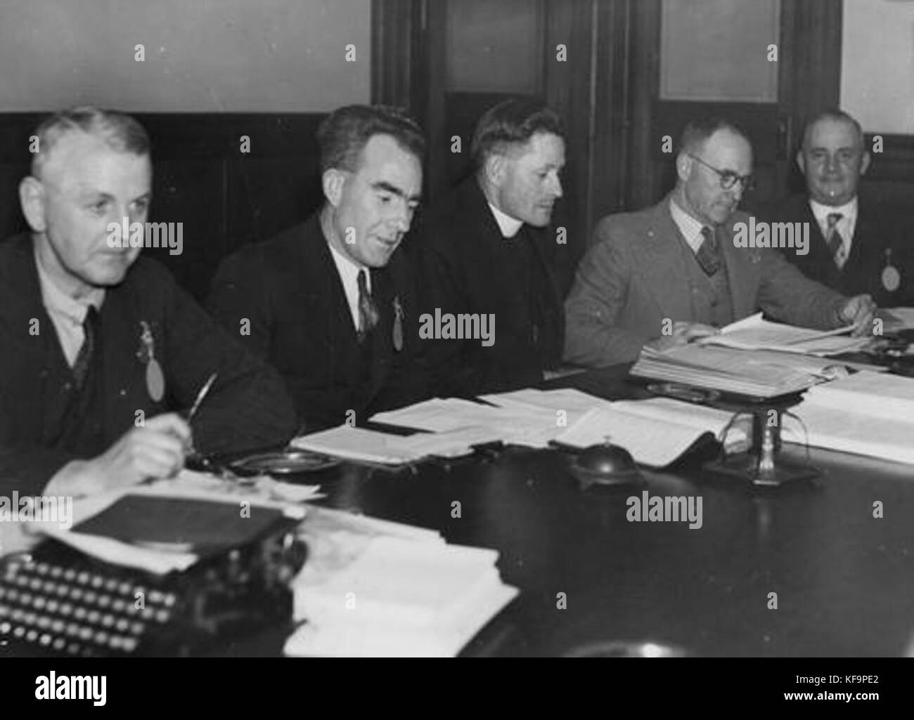 Meeting of the Annual conference of the Protestant Labour Party at the ...