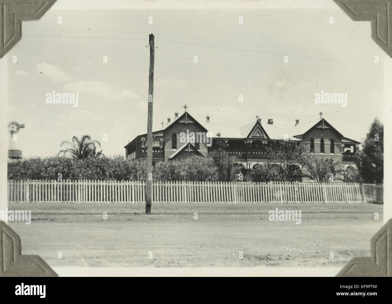 Convent building Dalby circa 1935 Stock Photo - Alamy