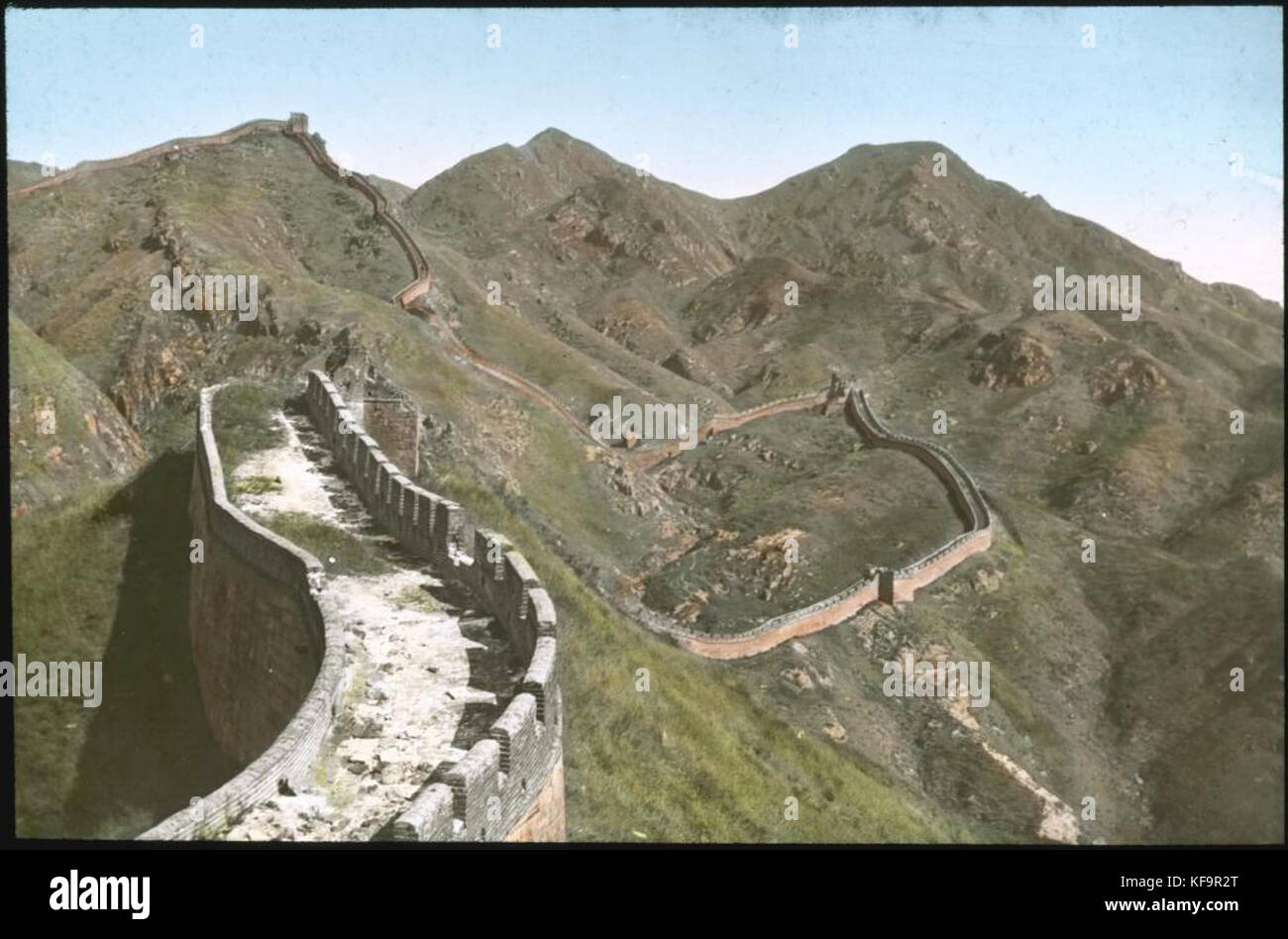 Ancient sections great wall of china hi-res stock photography and ...