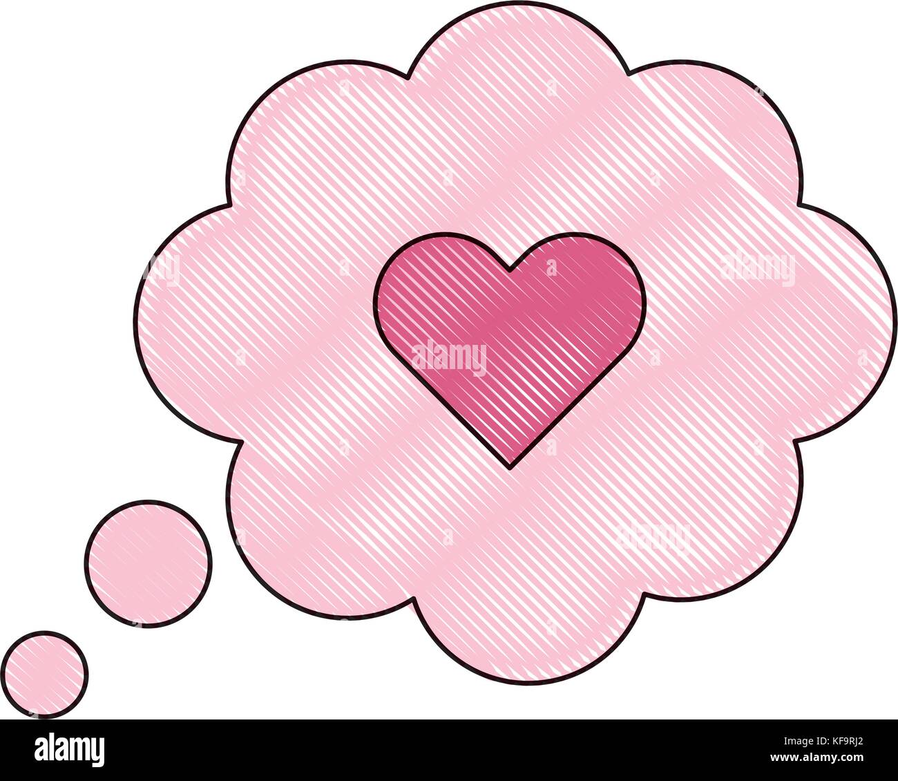 speech bubble with heart icon over white background vector illustration ...
