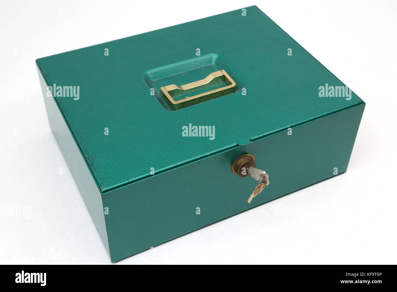 Safe Box And Key Stock Photo - Alamy