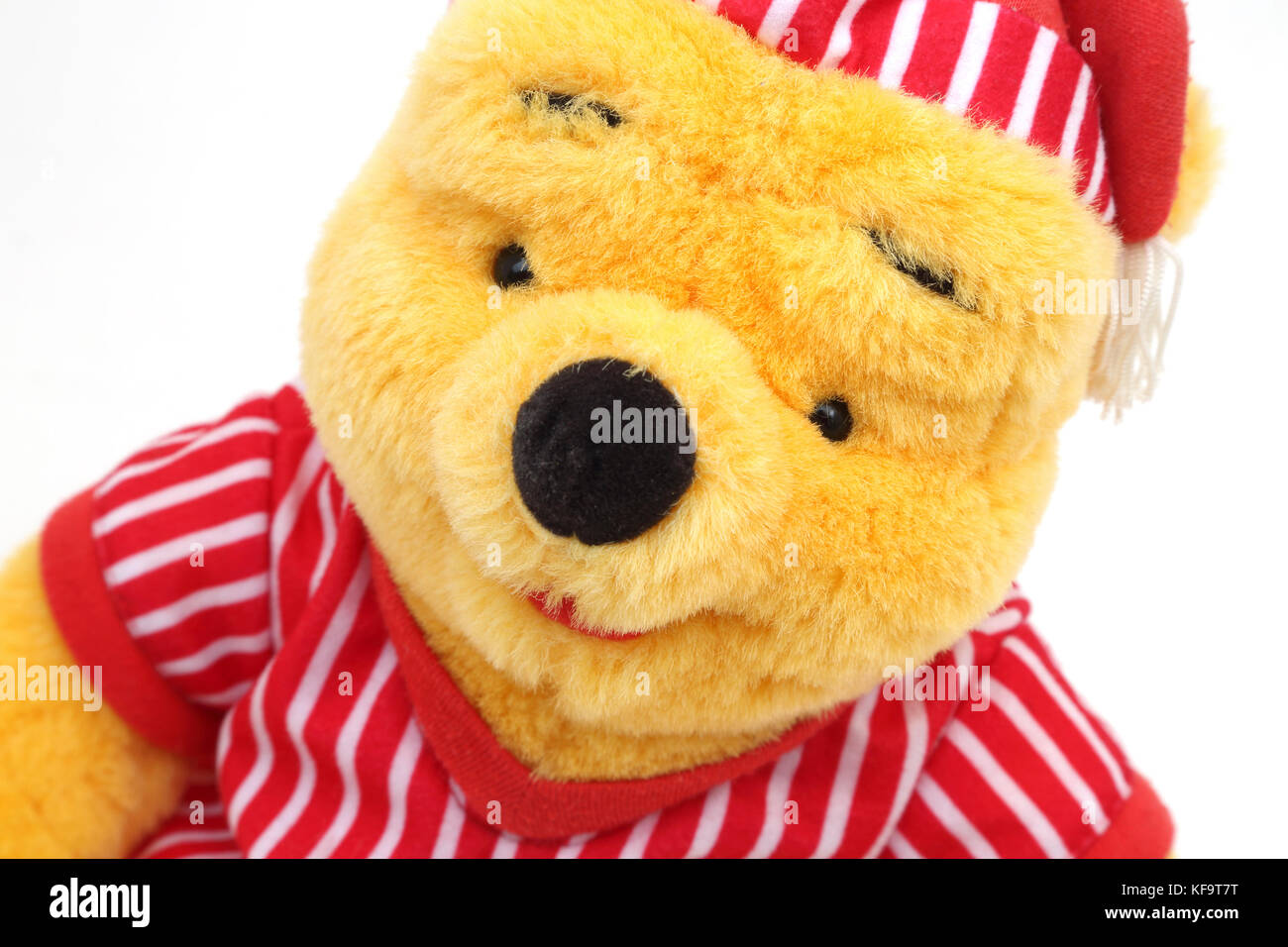 Disney's Winnie The Pooh In Night Clothes Soft Toy Stock Photo - Alamy
