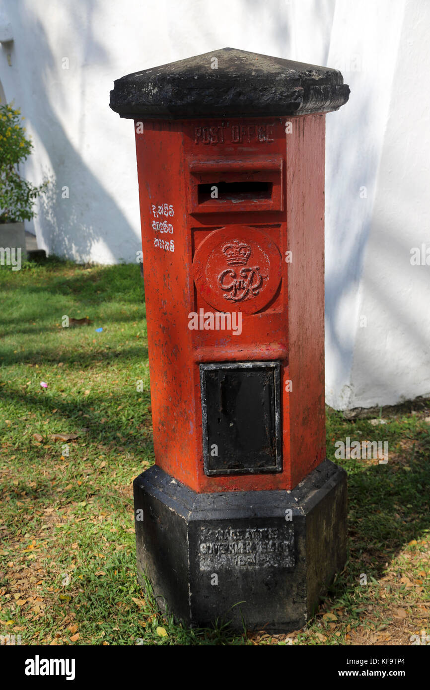 Sri Lanka Post Box High Resolution Stock Photography and Images - Alamy