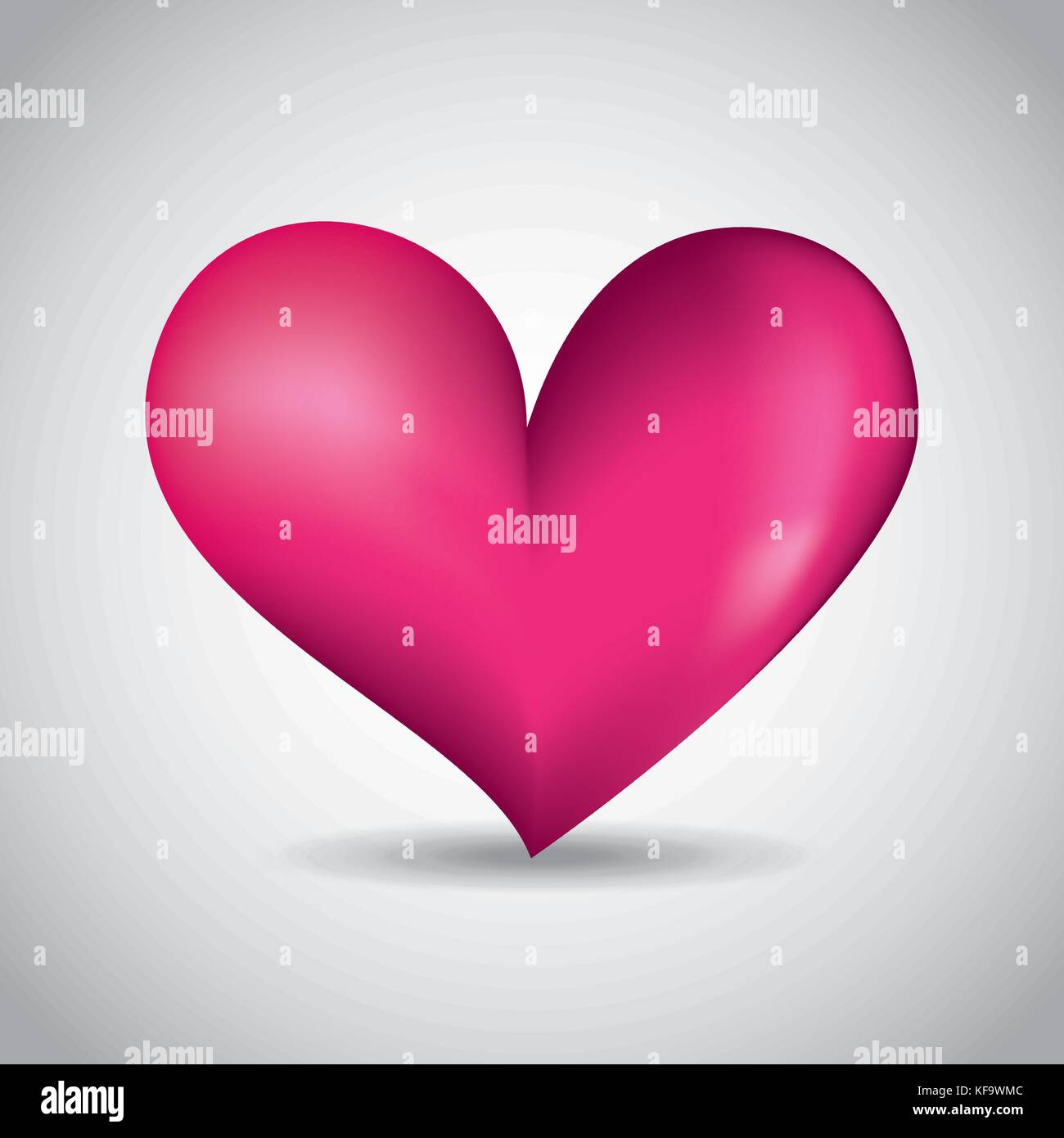 love heart romantic passion emotion vector illustration Stock Vector ...