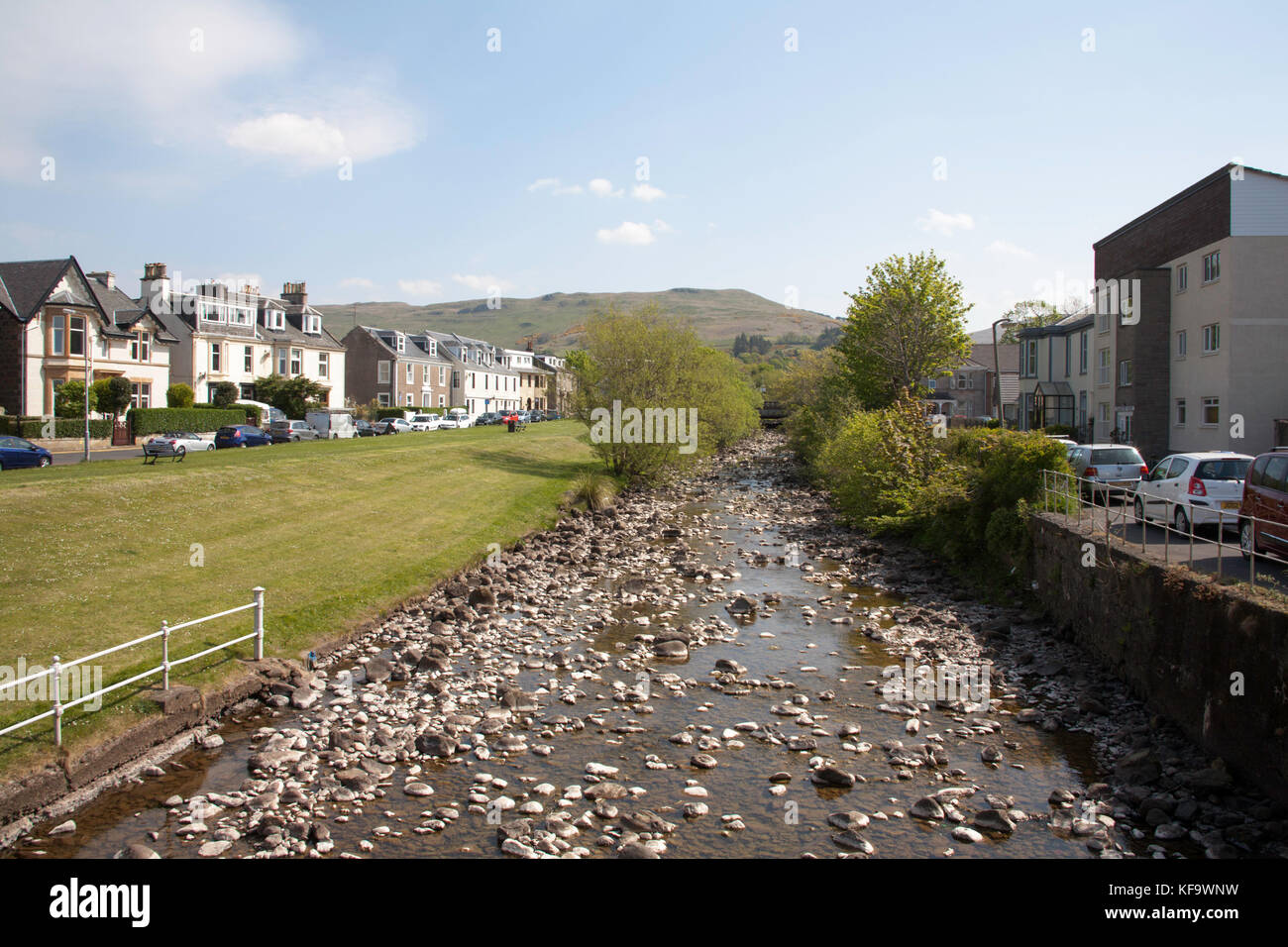 Gogo Water Largs Ayrshire Scotland Stock Photo - Alamy