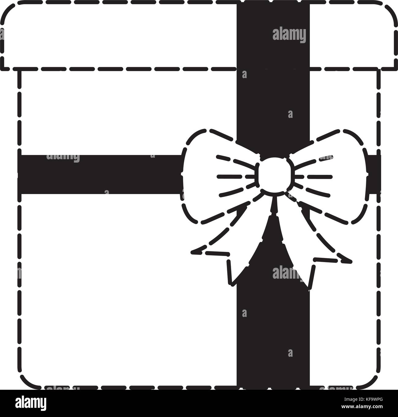 gift box icon over white background vector illustration Stock Vector ...