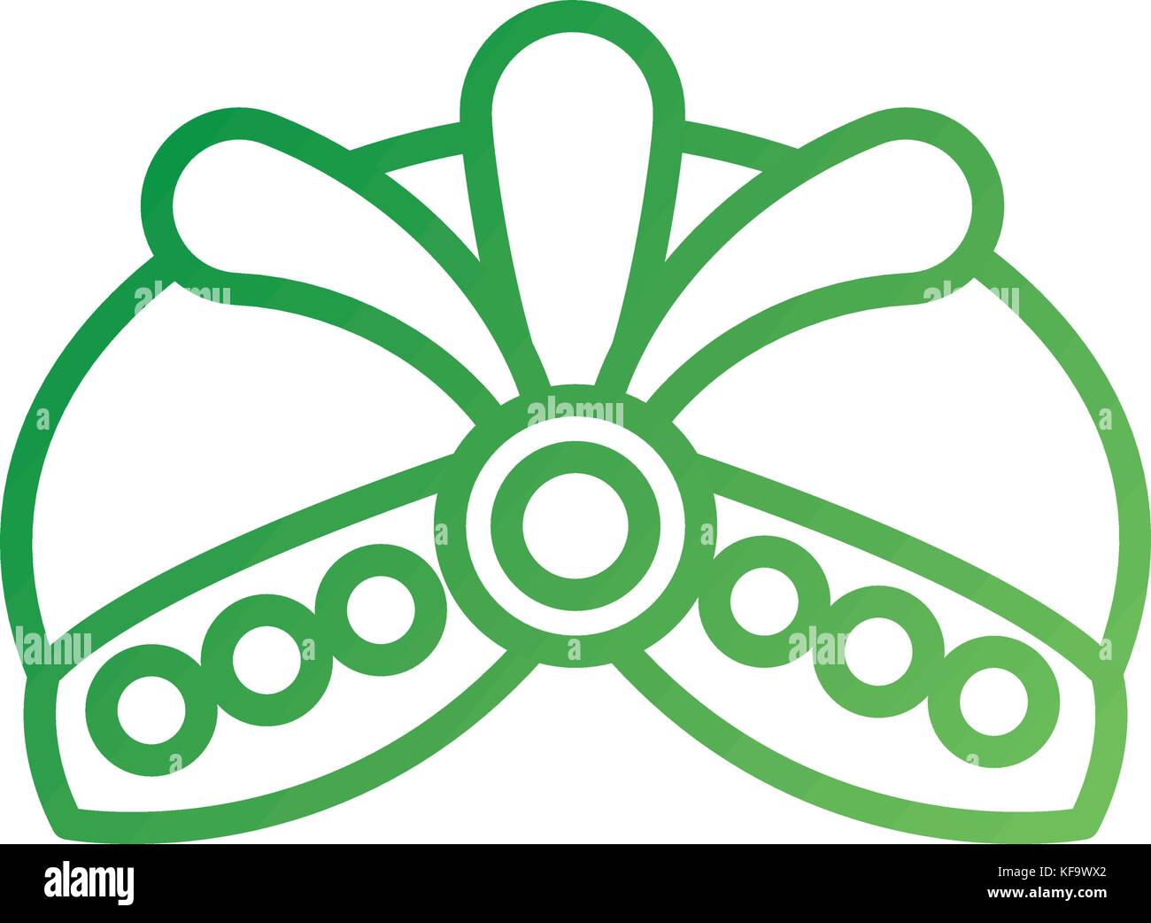 cartoon hat with jewelry king icon vector illustration Stock Vector ...