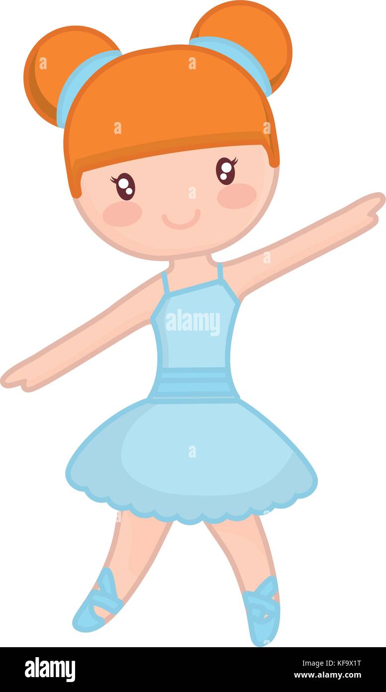 ballet ballerina icon over white background colorful design vector ...