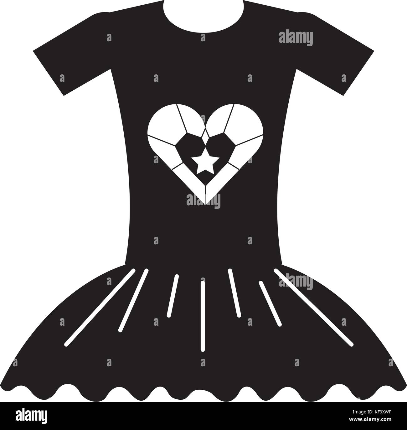 ballet dress ballet dress elegant costume vector illustration Stock ...