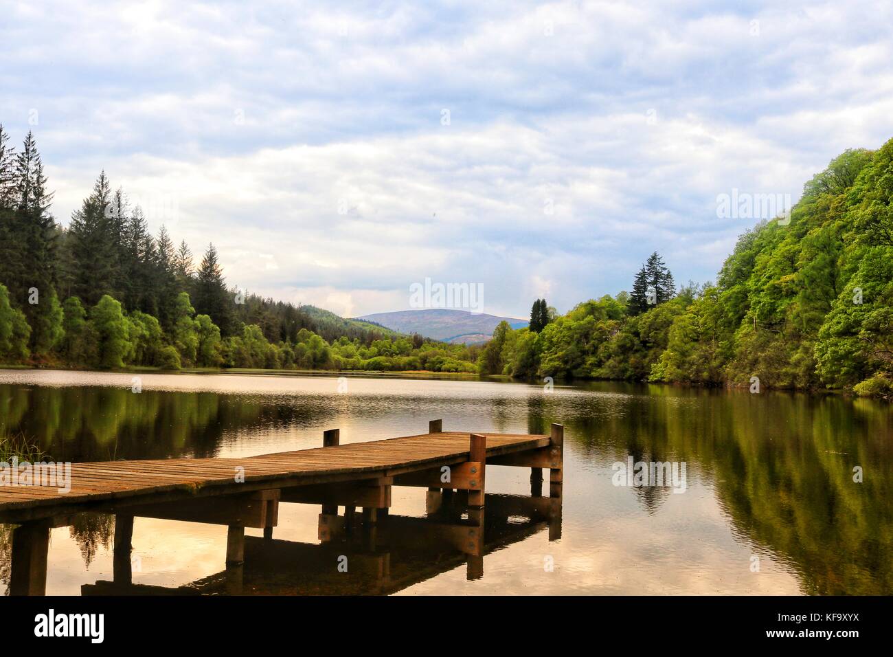 Loch Ard, Aberfoyle, Kinlochard, Scotland, Highlands Stock Photo - Alamy