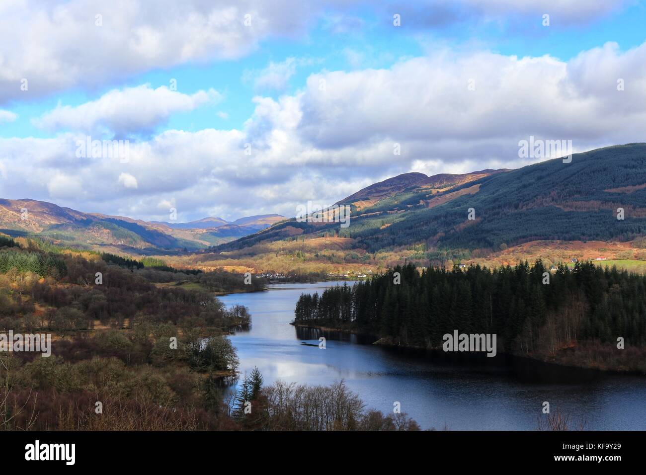 Loch Ard, Aberfoyle, Kinlochard, Scotland, Highlands Stock Photo - Alamy