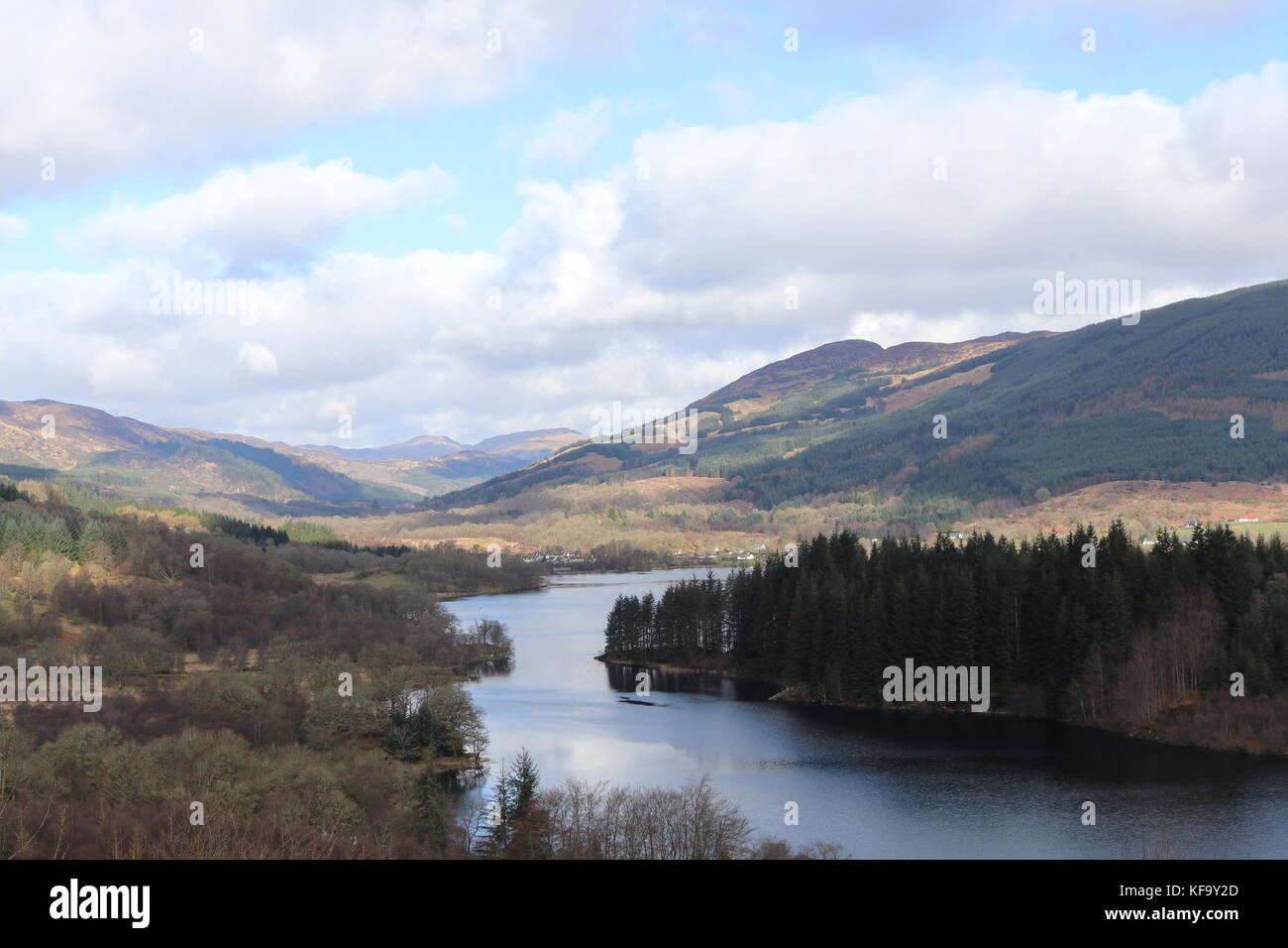 Loch Ard, Aberfoyle, Kinlochard, Scotland, Highlands Stock Photo - Alamy