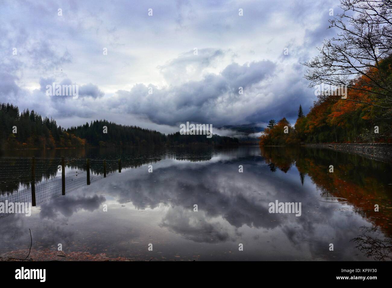 Loch Ard, Aberfoyle, Kinlochard, Scotland, Highlands Stock Photo - Alamy