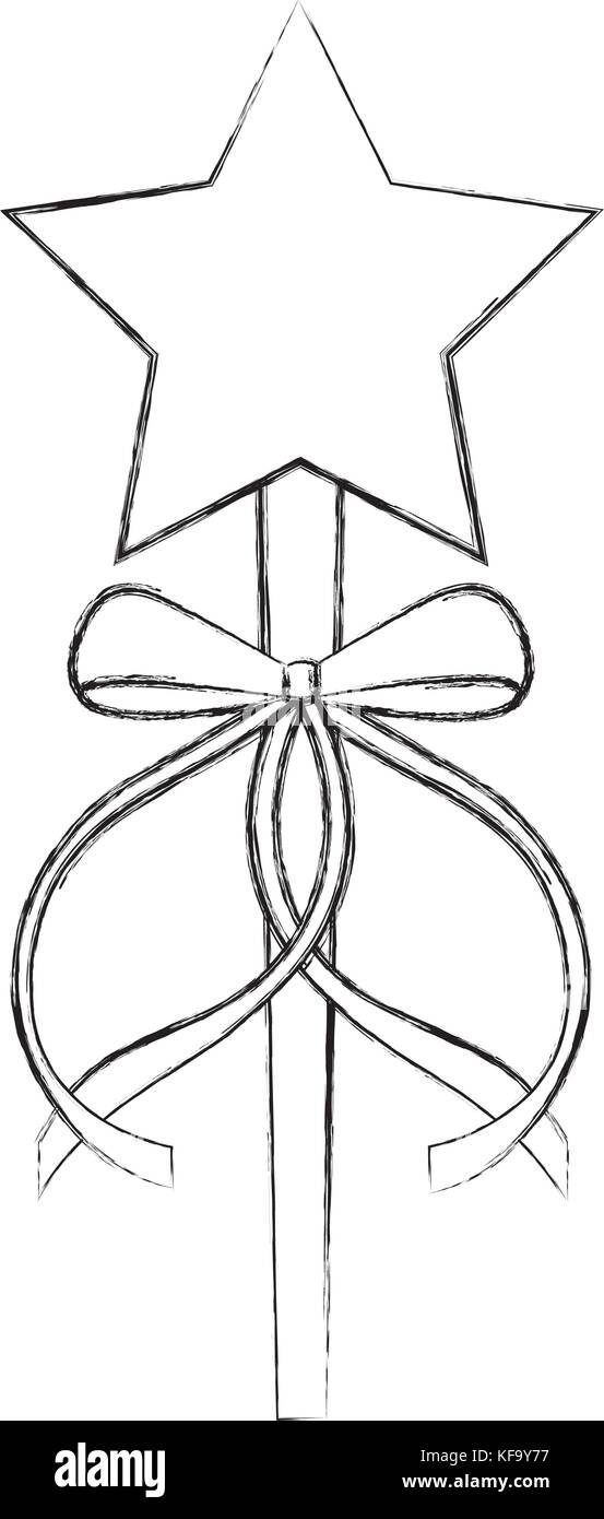 Princess Wand Drawing