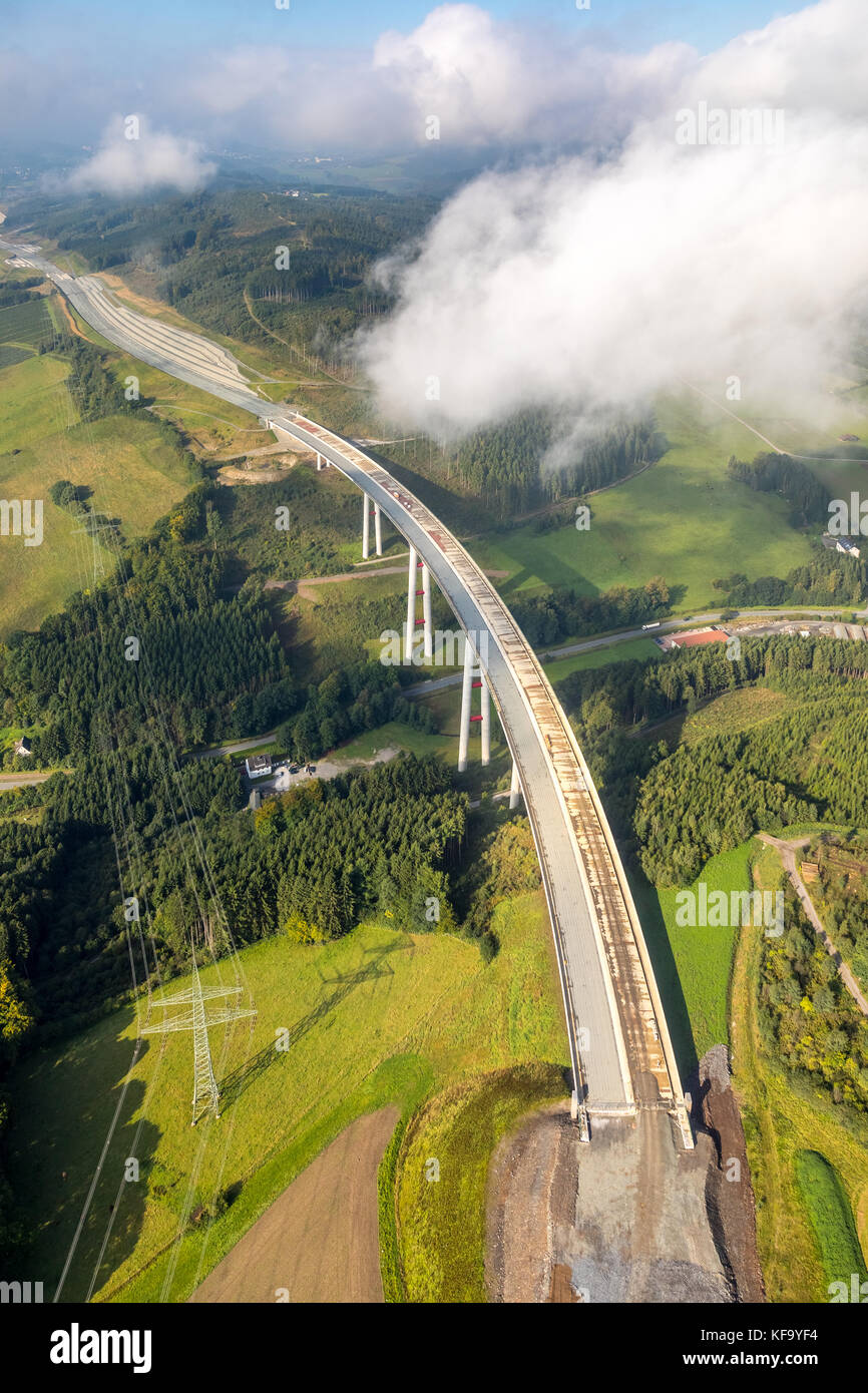 Expansion of the A46 motorway with the highest bridge of North Rhine ...