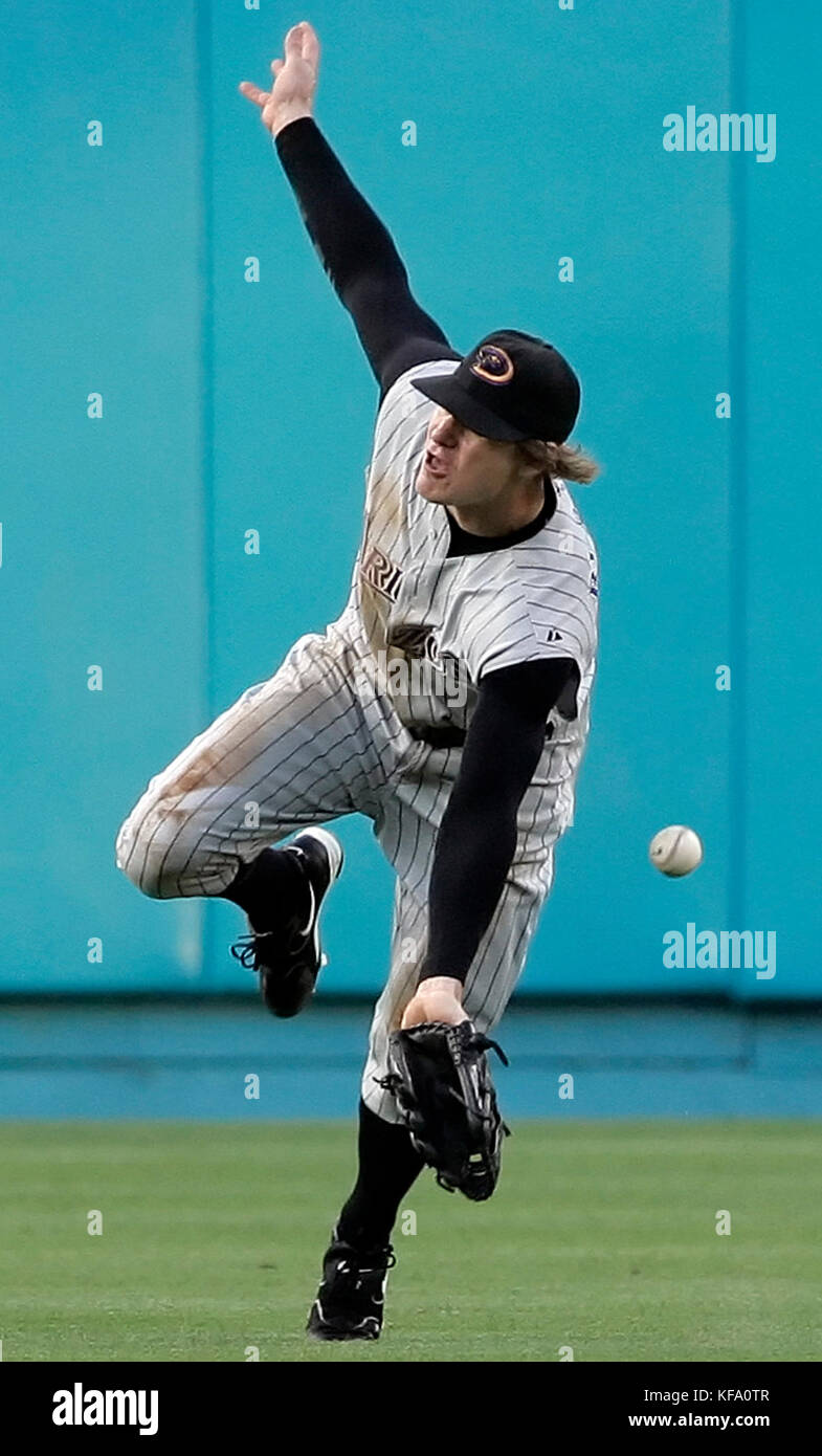 Los angeles dodgers center fielder hi-res stock photography and images ...