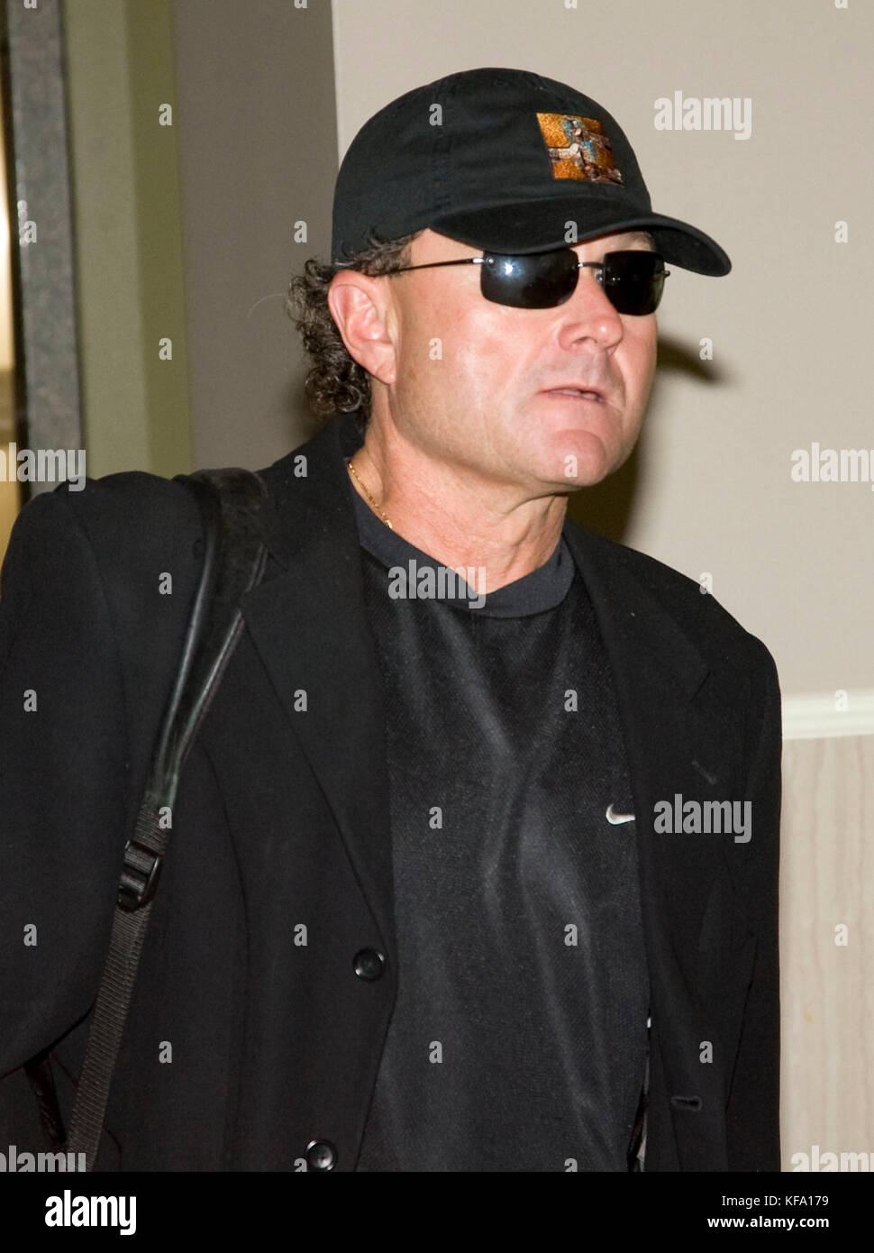 Rick Peterson leaves the Westin Hotel on June 17, 2008 in Costa Mesa ...