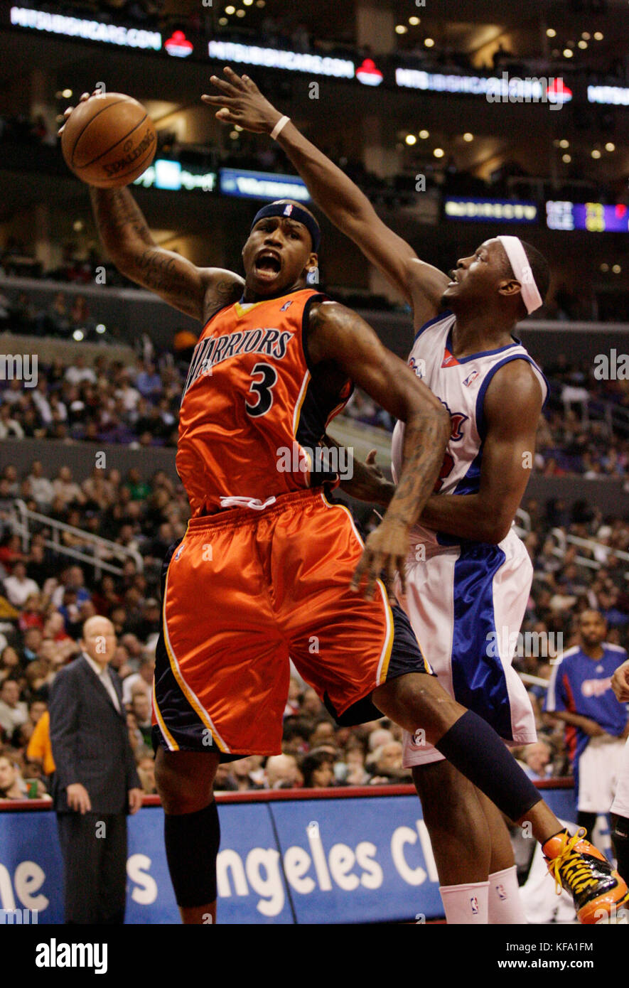 Golden state warriors al harrington hi-res stock photography and images ...