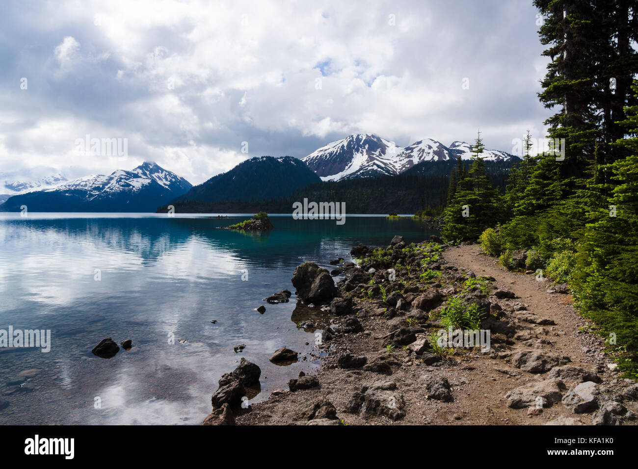 Garibaldi Lake. Garibaldi Provincial Park, British Columbia, Canada ...