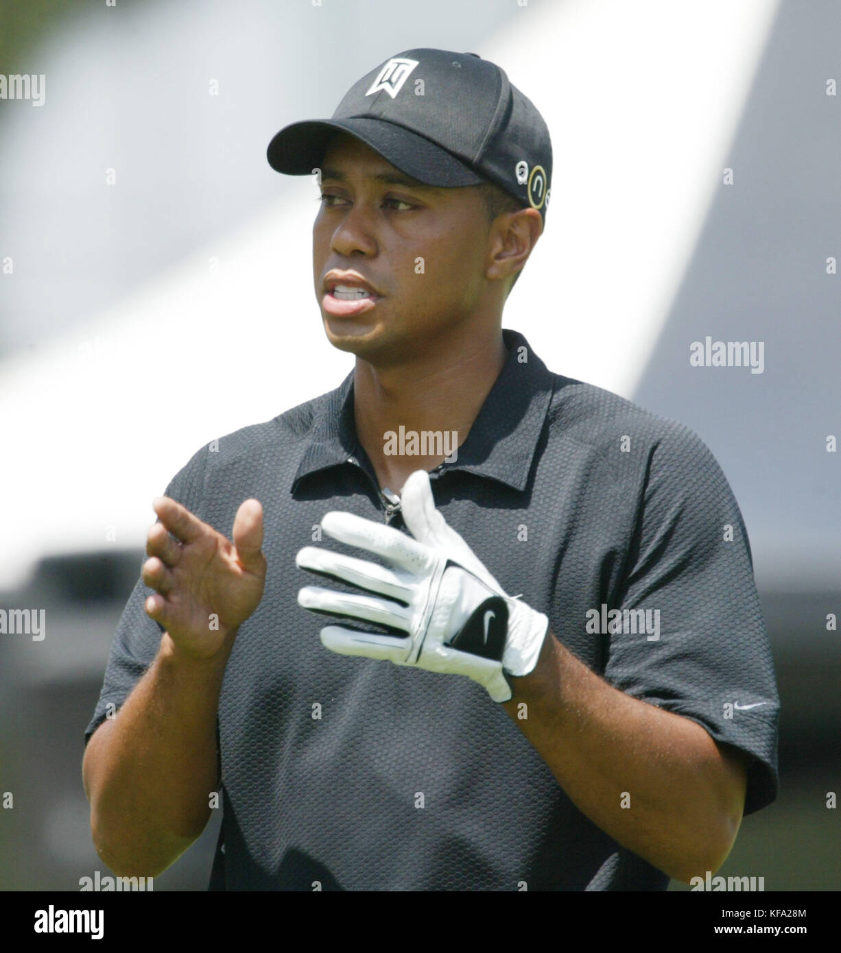 Tiger Woods at his proposed Tiger Woods Learning Center in Anaheim ...