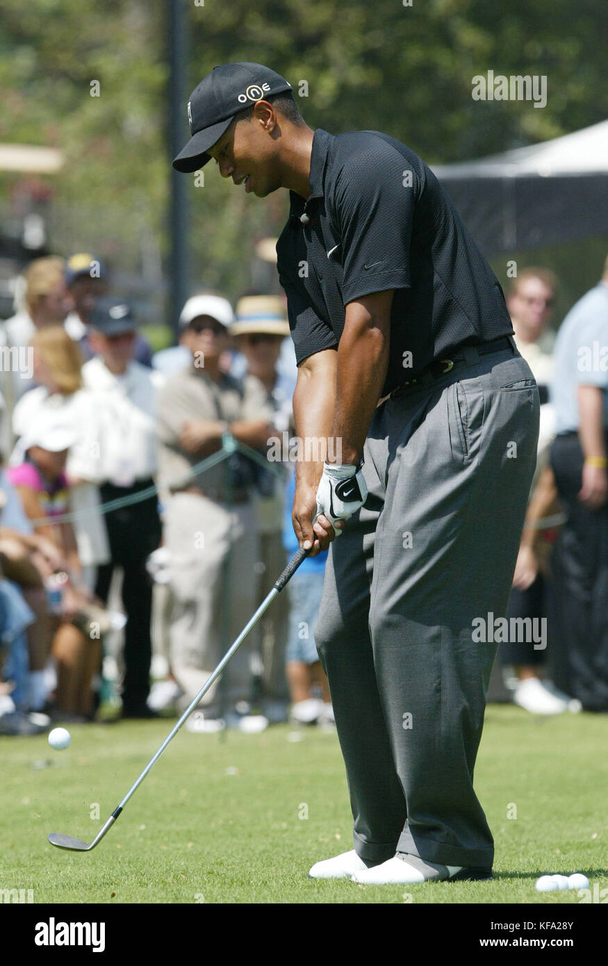Tiger Woods at his proposed Tiger Woods Learning Center in Anaheim ...