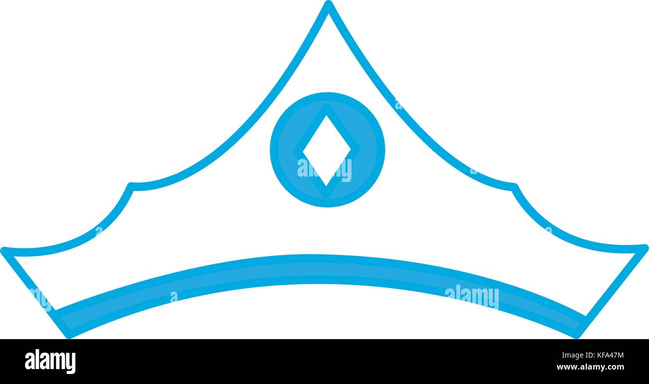 diadem icon over white background vector illustration Stock Vector ...