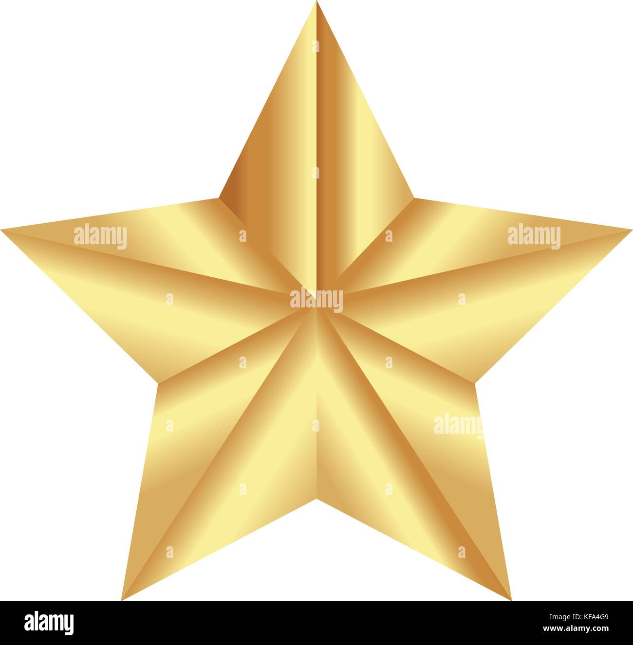 star icon over white background vector illustration Stock Vector Image ...