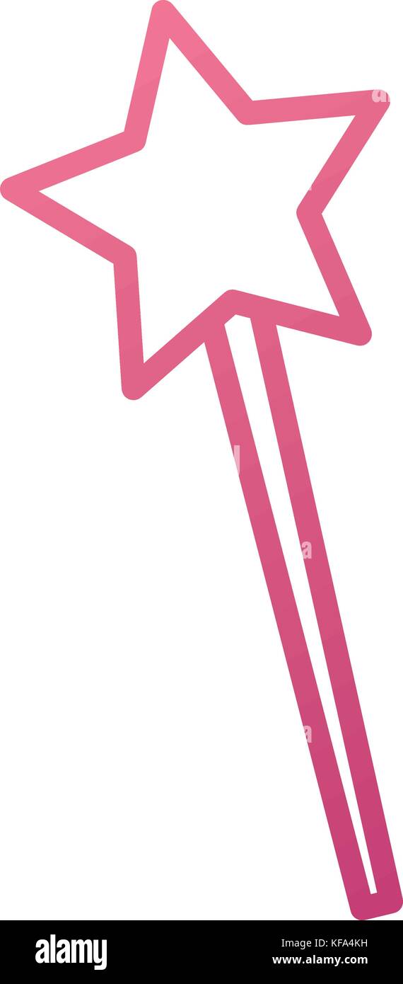 magical fairy wand imagination fantasy Stock Vector Image & Art - Alamy