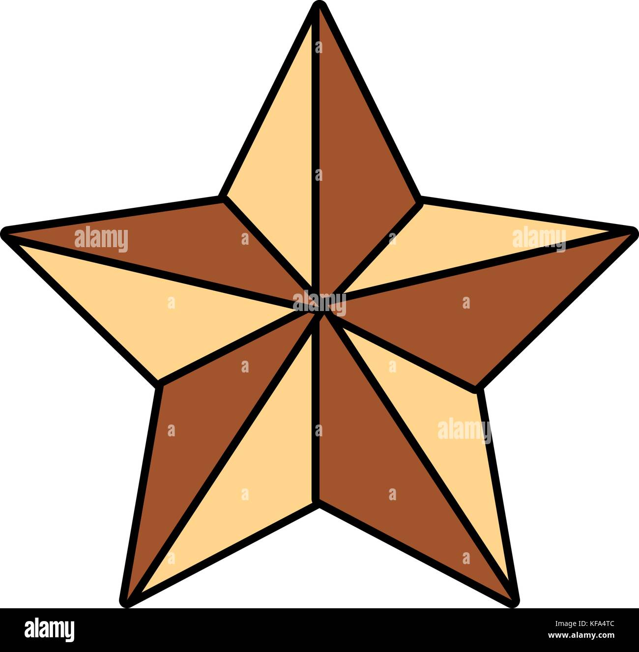 colorful christmas star over white background vector illustration Stock ...