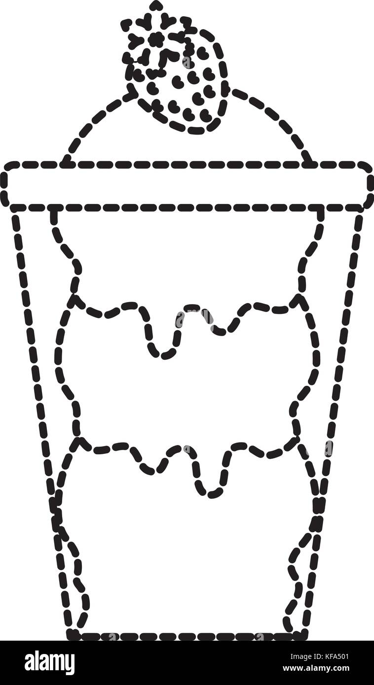 Mixed fruit in glass Stock Vector Images - Alamy