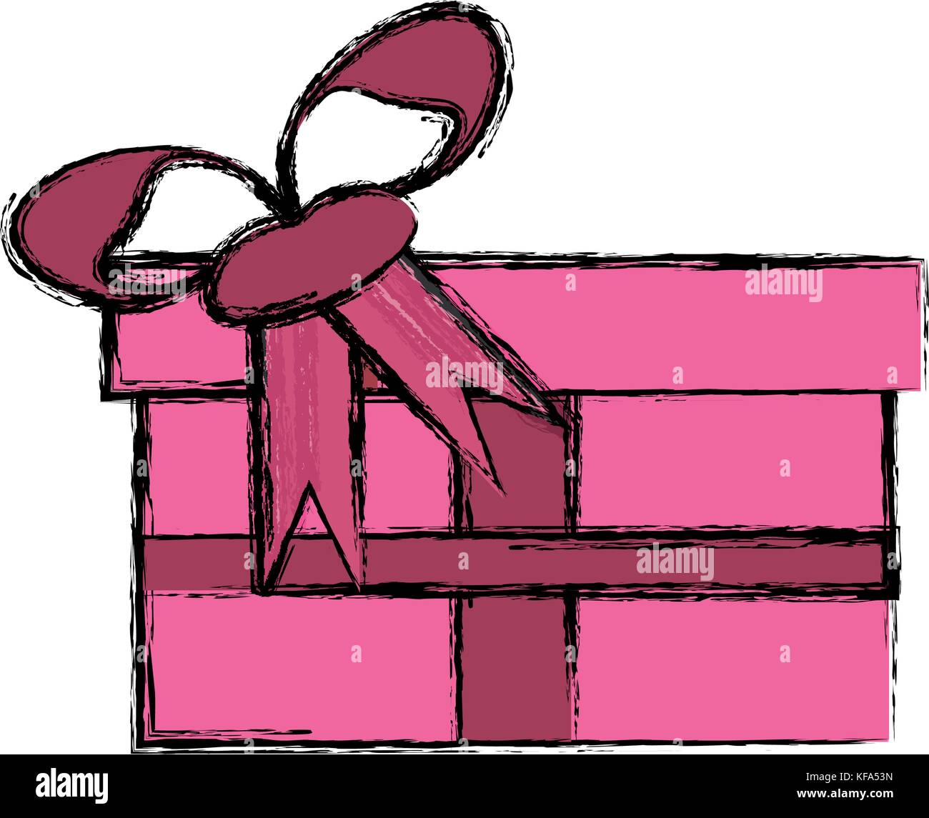 colorful gift over white background vector illustration Stock Vector ...