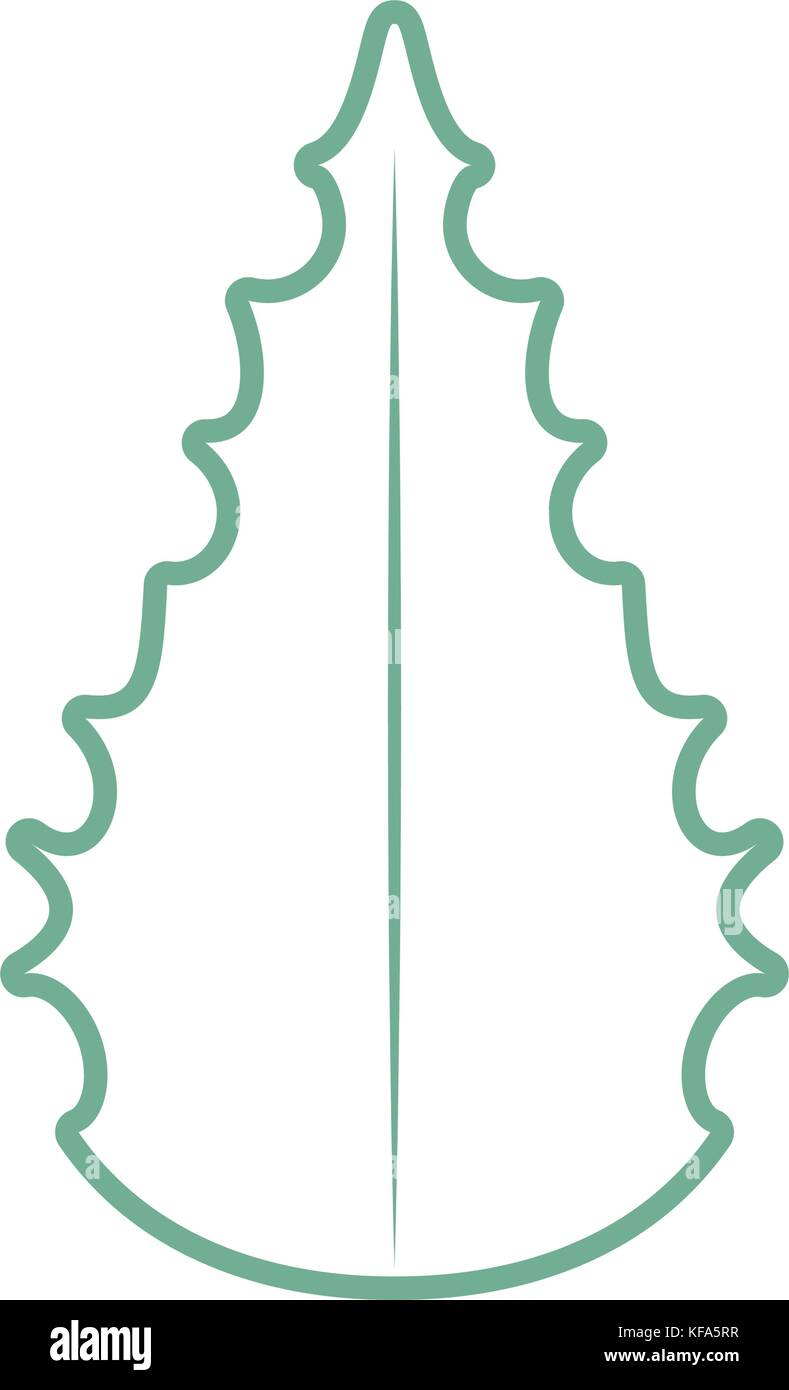 flat line colored christmas pick over white background vector ...