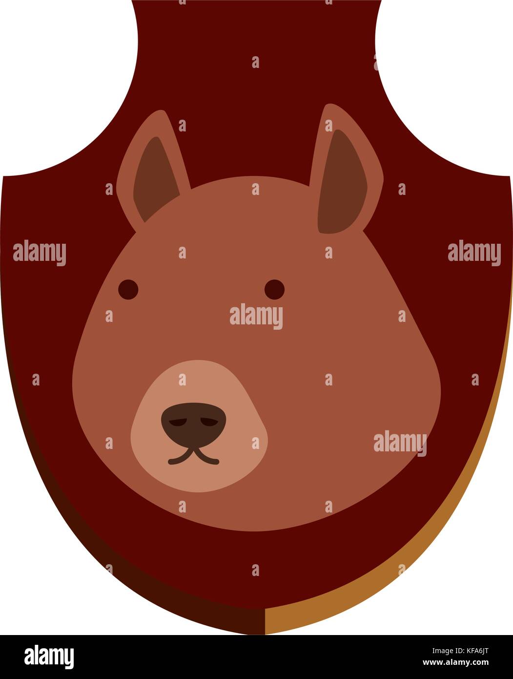 hunting trophies design Stock Vector Image & Art - Alamy