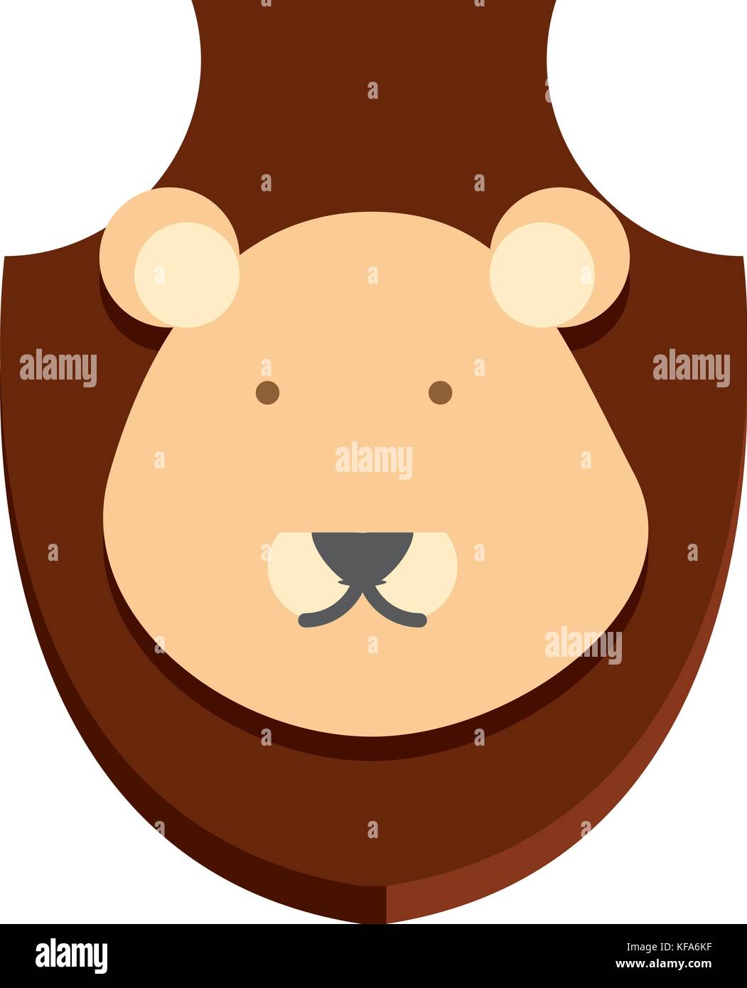 hunting trophies design Stock Vector Image & Art - Alamy