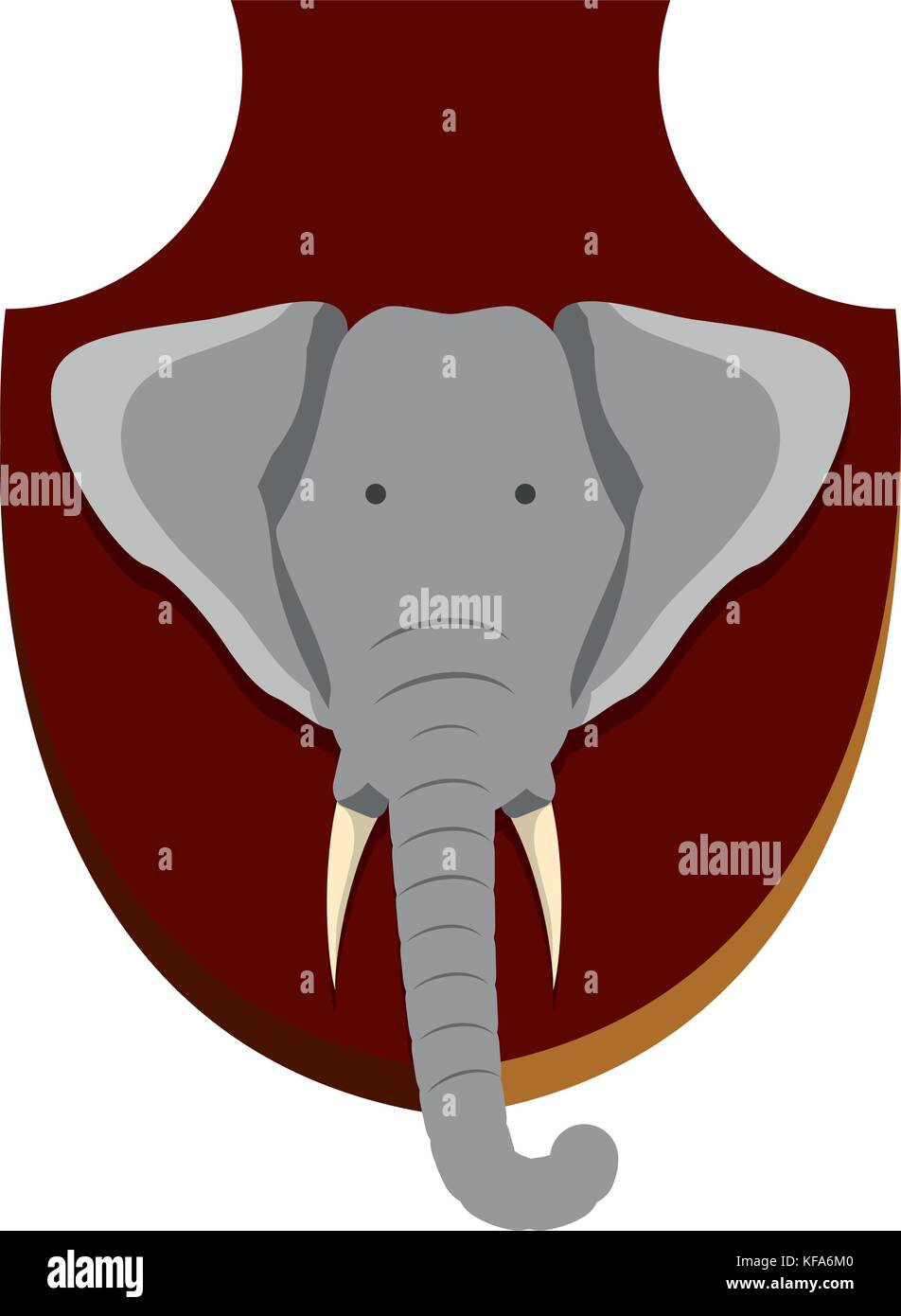 hunting trophies design Stock Vector Image & Art - Alamy