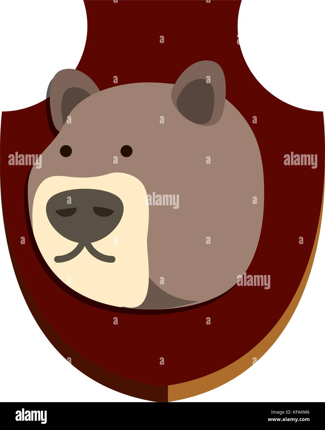 hunting trophies design Stock Vector Image & Art - Alamy