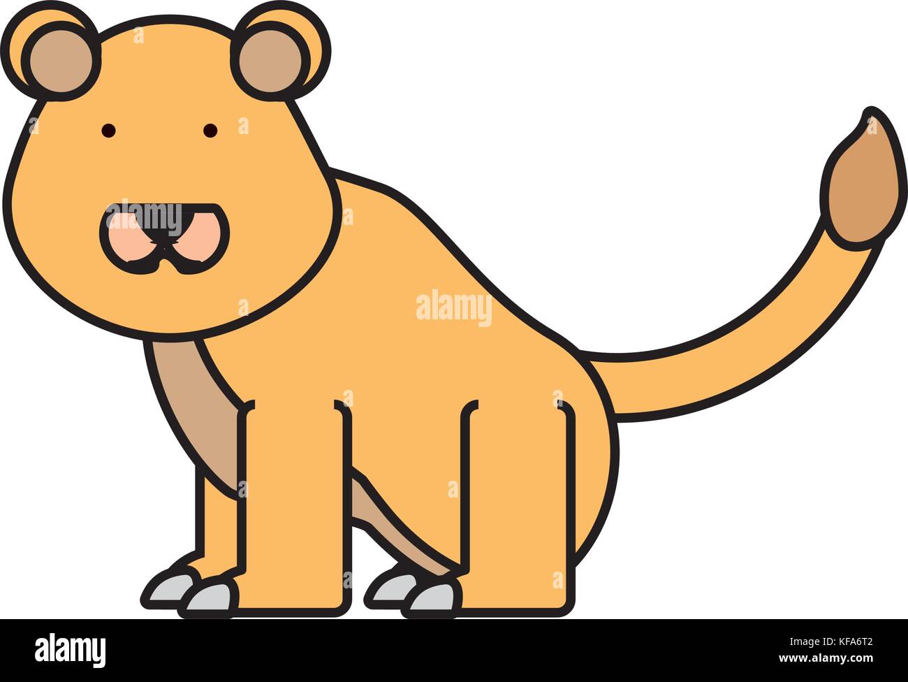 cartoon lioness icon Stock Vector Image & Art - Alamy