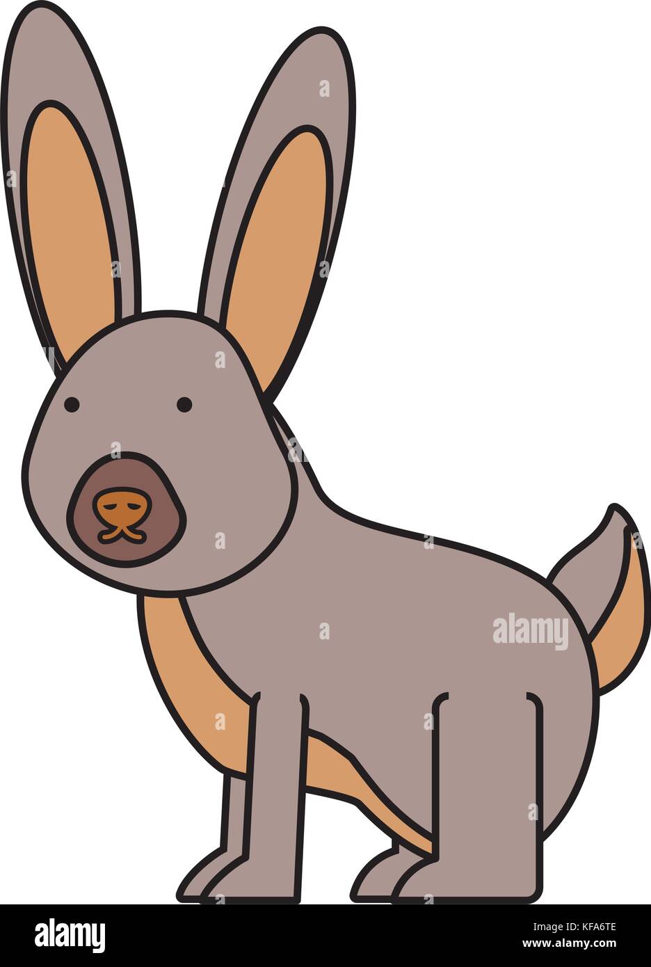 cartoon rabbit icon Stock Vector Image & Art - Alamy