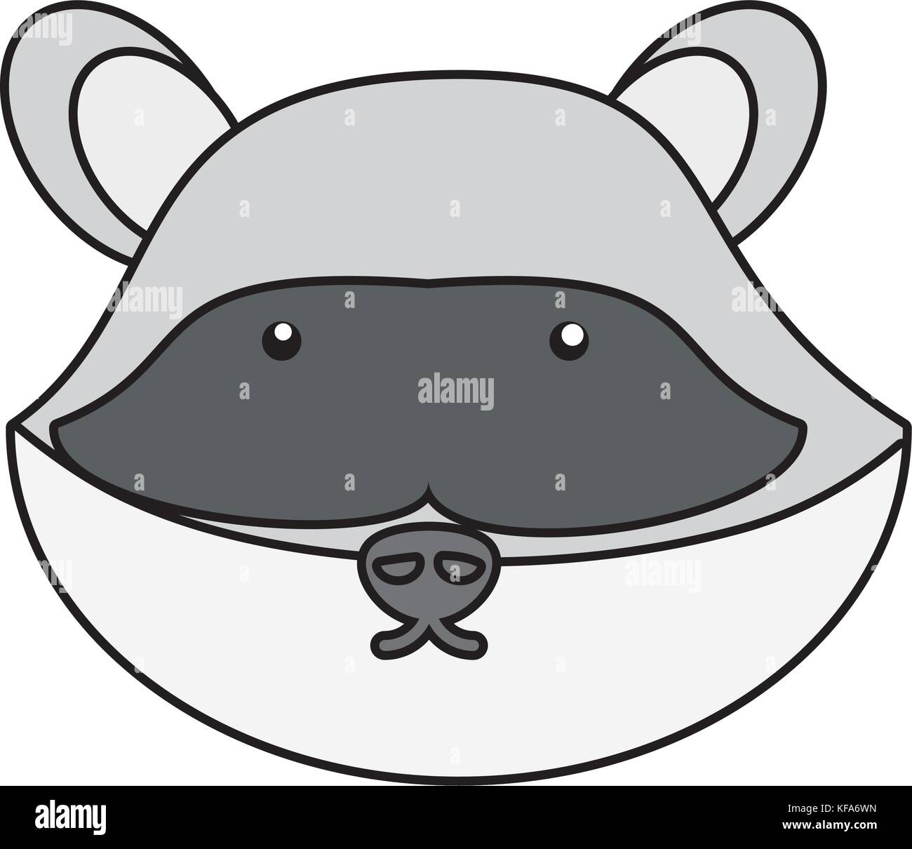 cartoon raccon icon Stock Vector Image & Art - Alamy