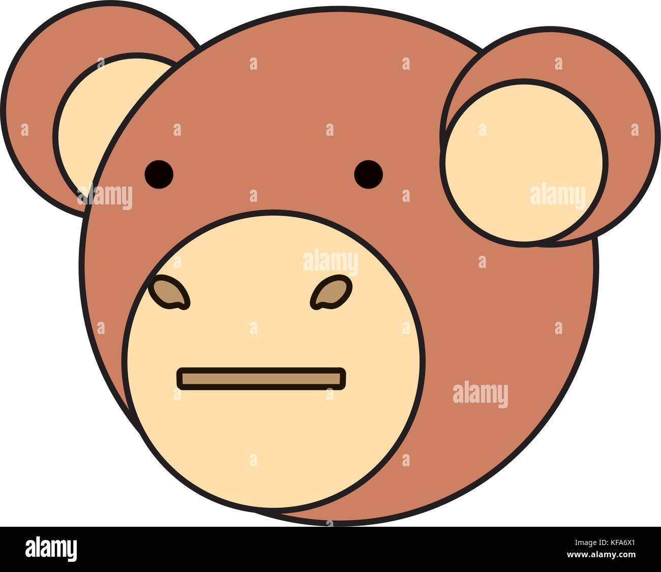 cartoon monkey icon Stock Vector Image & Art - Alamy