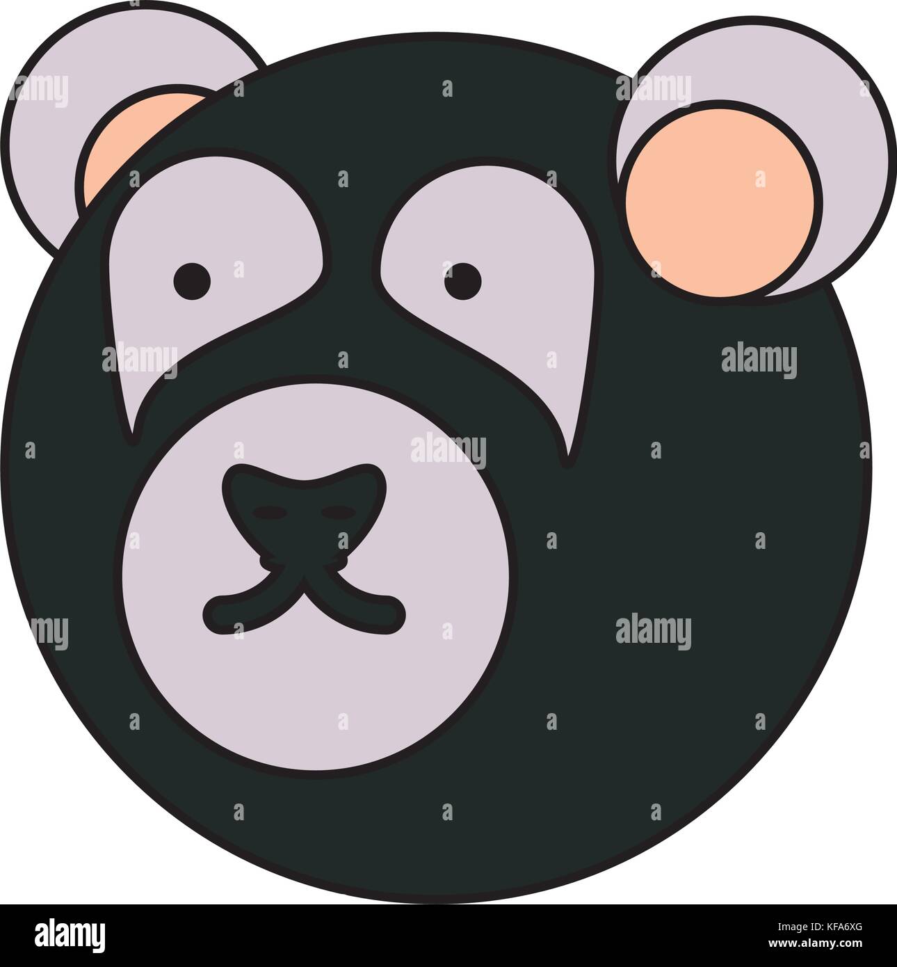 cartoon bear icon Stock Vector Image & Art - Alamy