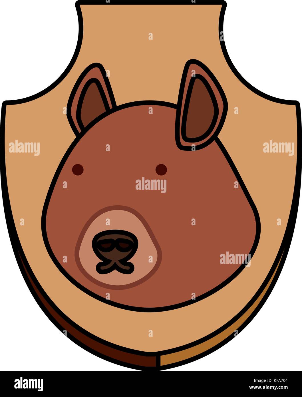 hunting trophies design Stock Vector Image & Art - Alamy