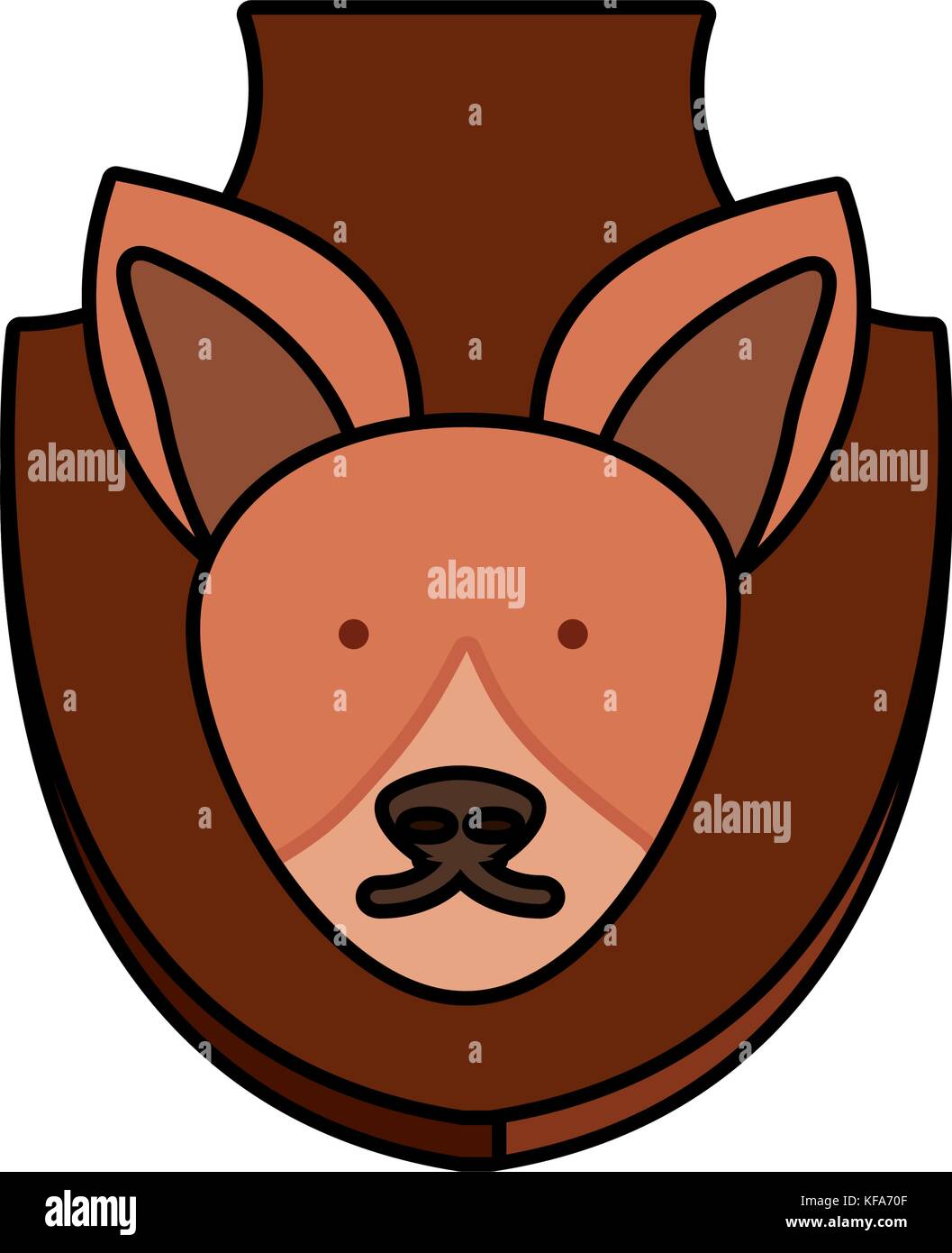 hunting trophies design Stock Vector Image & Art - Alamy