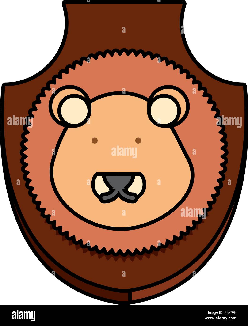hunting trophies design Stock Vector Image & Art - Alamy