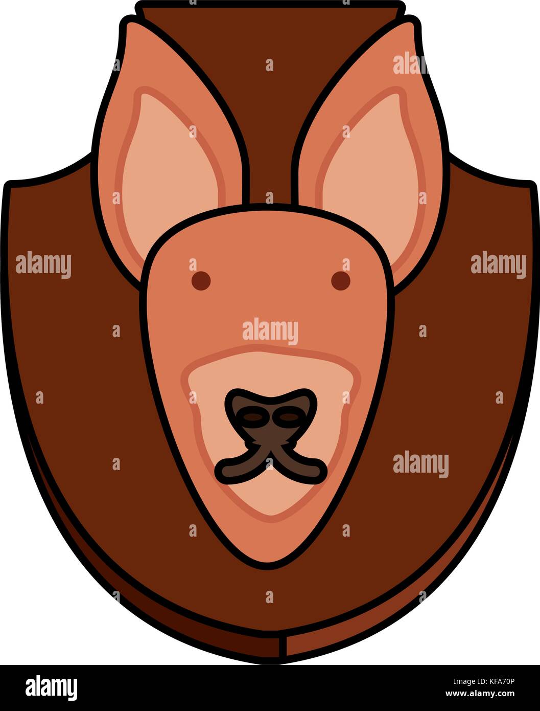 hunting trophies design Stock Vector Image & Art - Alamy