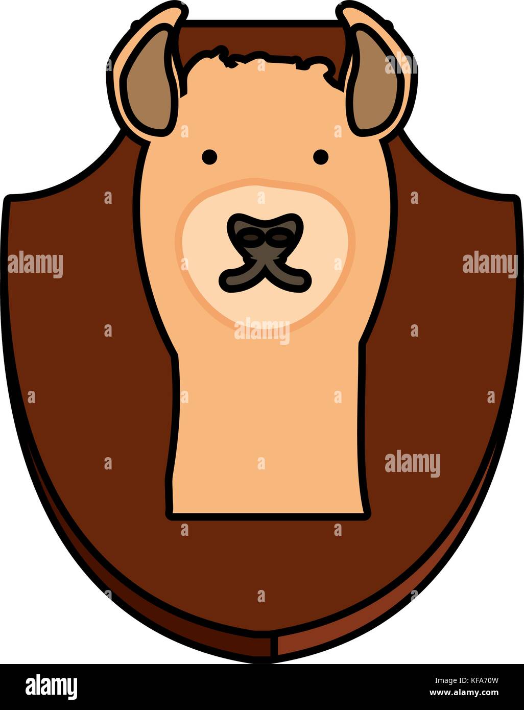 hunting trophies design Stock Vector Image & Art - Alamy