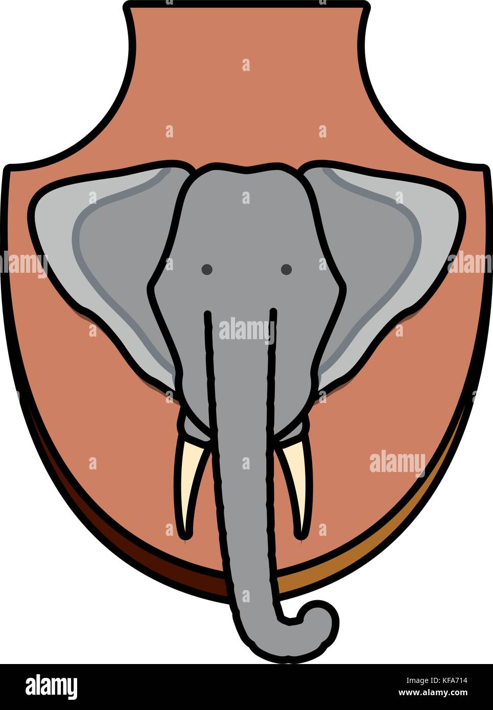 hunting trophies design Stock Vector Image & Art - Alamy
